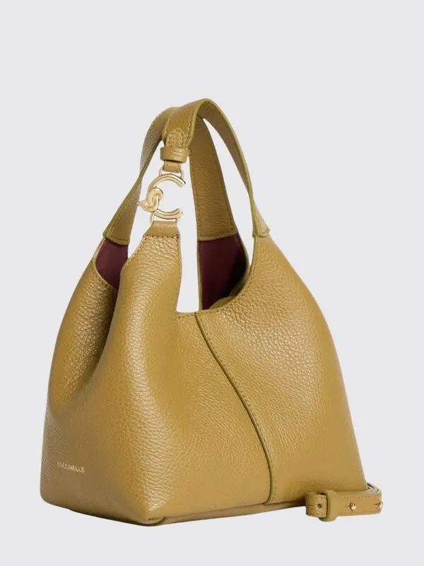 COCCINELLE C-easy Hammered Leather Mini Handbag
