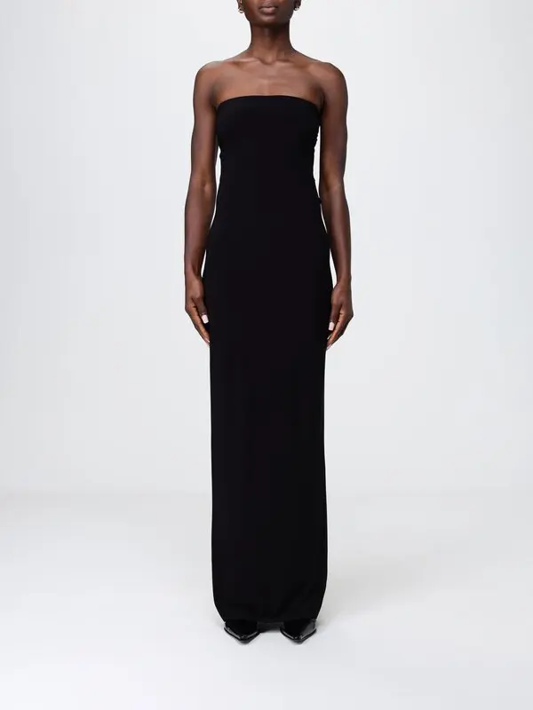 Norma Kamali Jersey Long Dress - Black