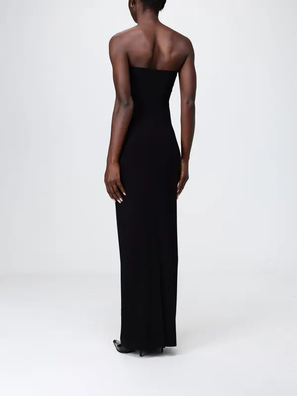 Norma Kamali Jersey Long Dress - Black