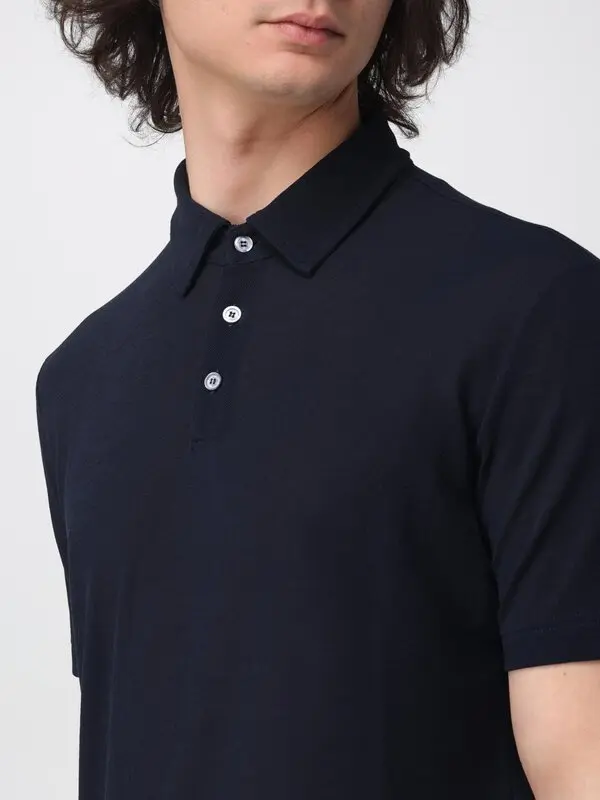 ZANONE Polo Shirt - Black
