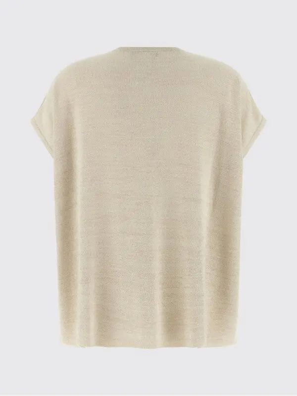 Fabiana Filippi V-neck Short Sleeve Sweater
