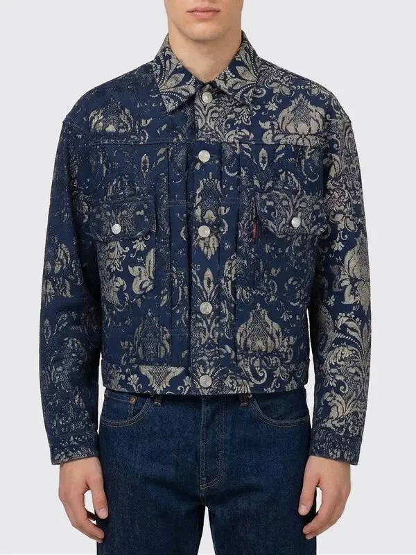 Junya Watanabe Printed Jacket - Blue