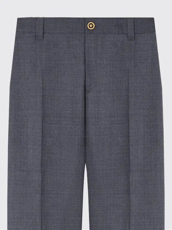 Versace Wool Tailored Trousers