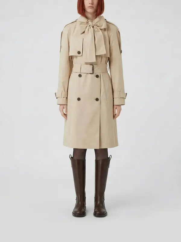 Burberry Double Breasted Trench Coat