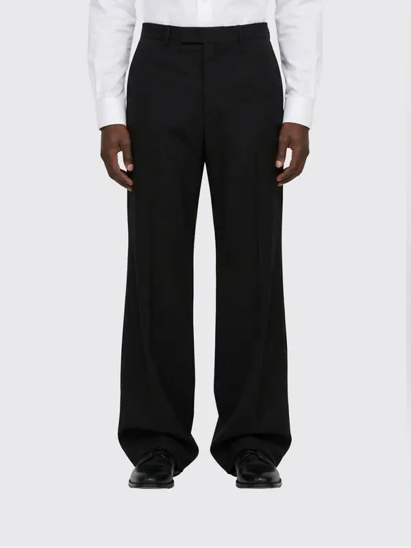 Valentino Garavani Wide Leg Tailored Trousers - Black