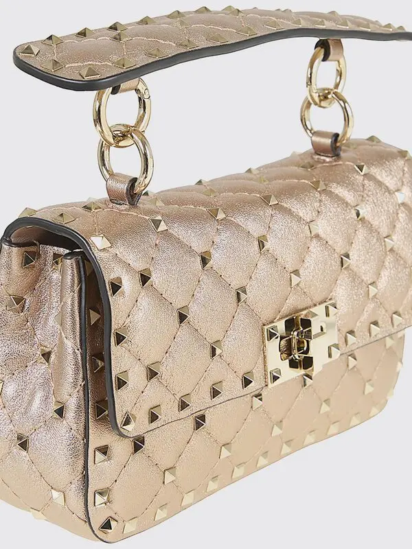 Valentino Garavani Studded Quilted Mini Bag - Pink