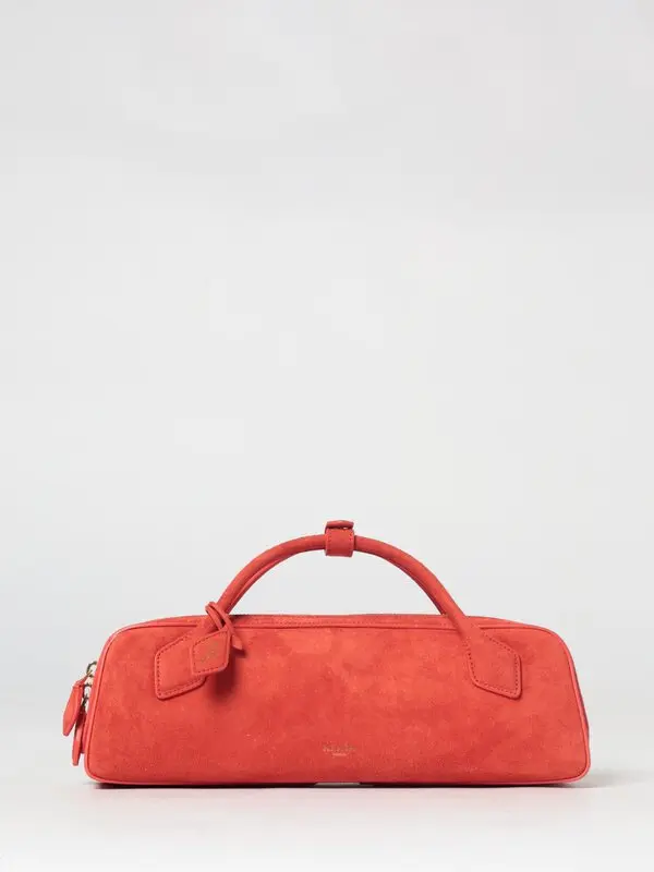 Alaïa Le Teckel Suede Bag - Orange