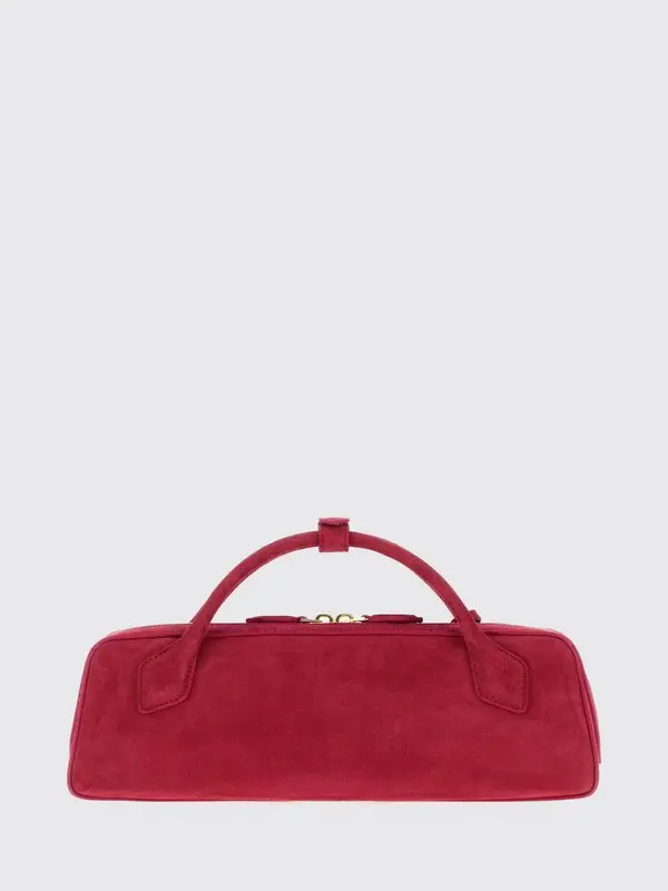 Alaïa Le Teckel Suede Bag - Red