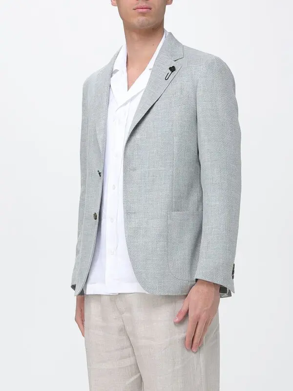 LARDINI Tailored Blazer - Green