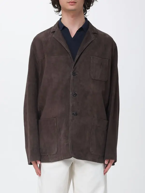 Boglioli Suede Blazer Jacket