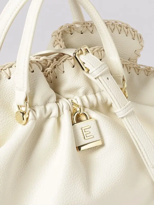 ERMANNO FIRENZE Leather Handbag - White