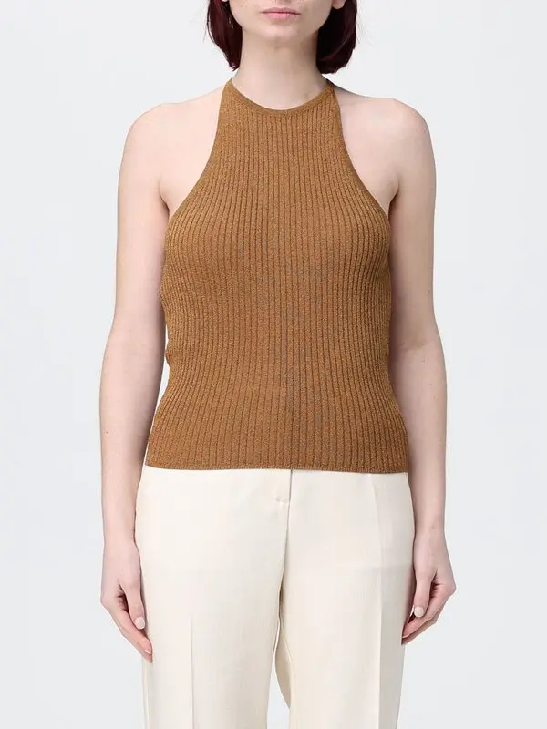 Pinko Ribbed Halter Top