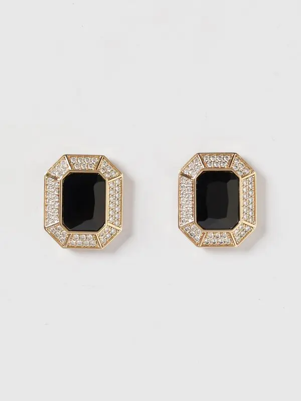 SELF-PORTRAIT Stud Earrings - Black
