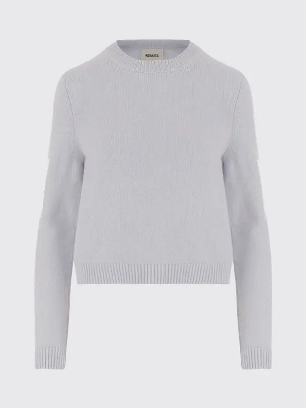 Khaite Crew Neck Sweater - Ice