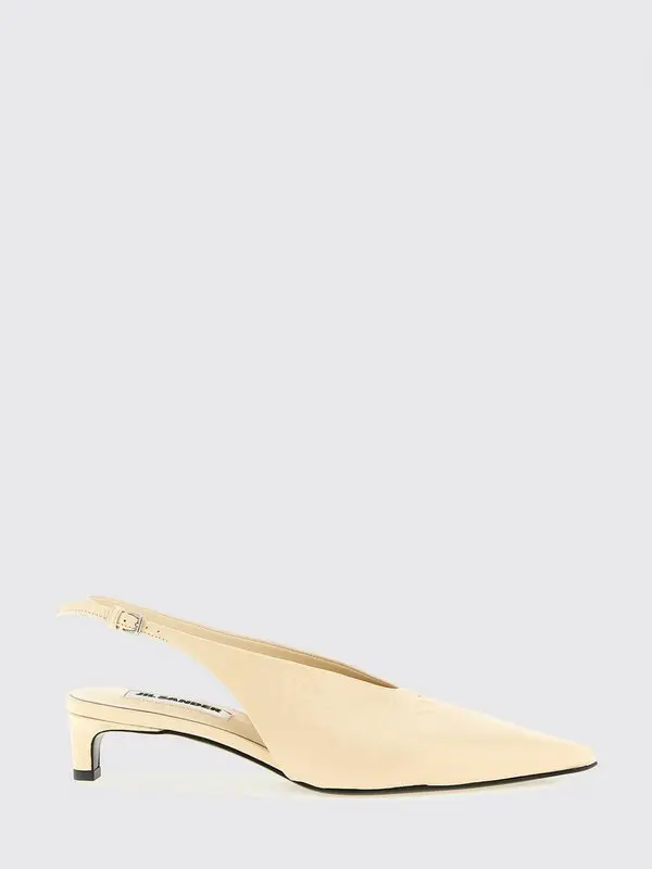 JIL SANDER Slingback Pumps - Beige