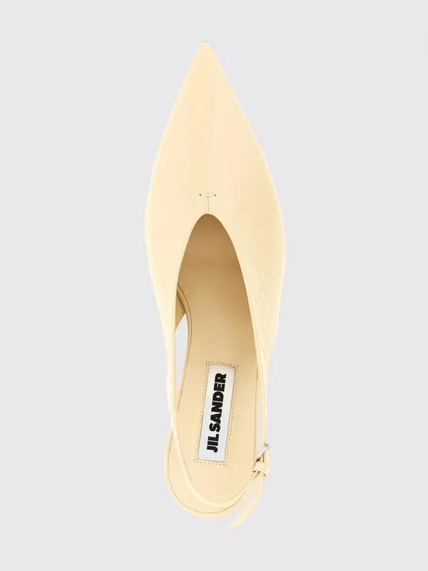 JIL SANDER Slingback Pumps - Beige
