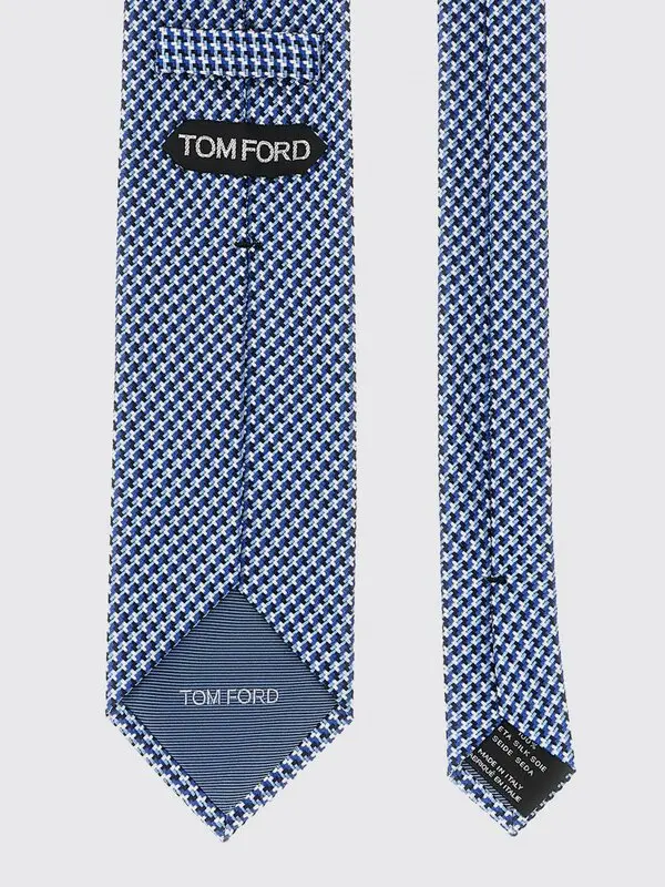 TOM FORD Jacquard Silk Neck Tie