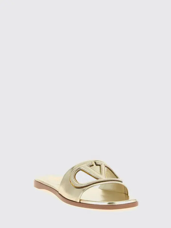 Valentino Garavani Heeled Sandal - Gold