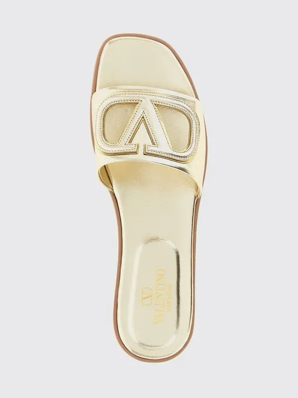 Valentino Garavani Heeled Sandal - Gold