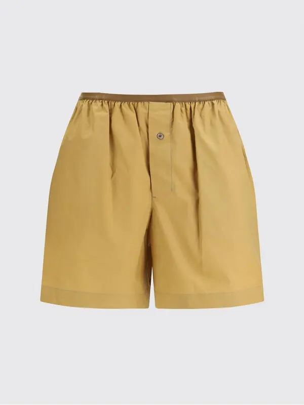 LEMAIRE Cotton Silk Shorts - Beige