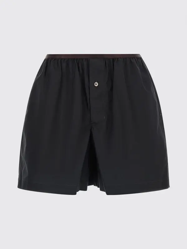 LEMAIRE Cotton Silk Shorts - Grey