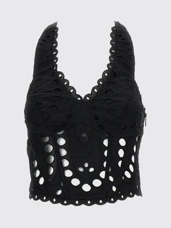 Charo Ruiz Ibiza Broderie Anglaise Halter Top