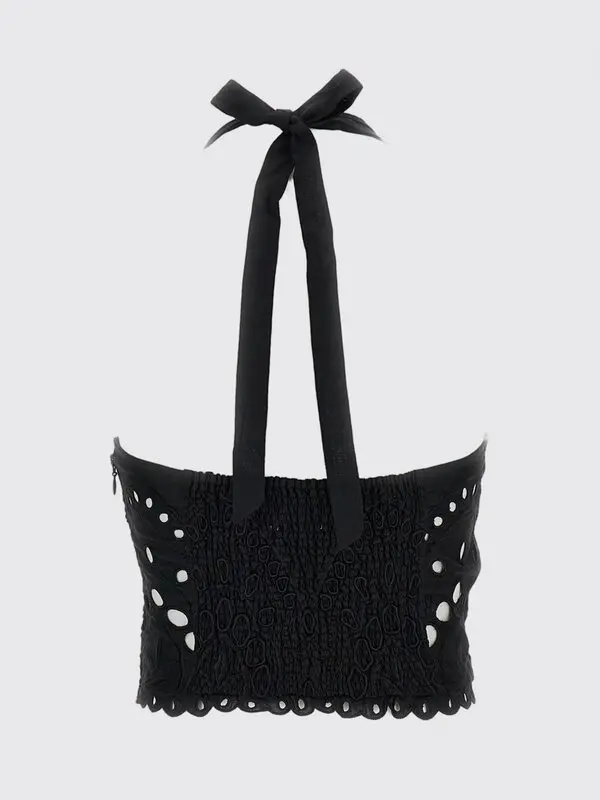 Charo Ruiz Ibiza Broderie Anglaise Halter Top