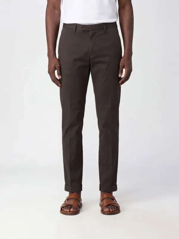 BRIGLIA 1949 Tailored Chinos - Brown