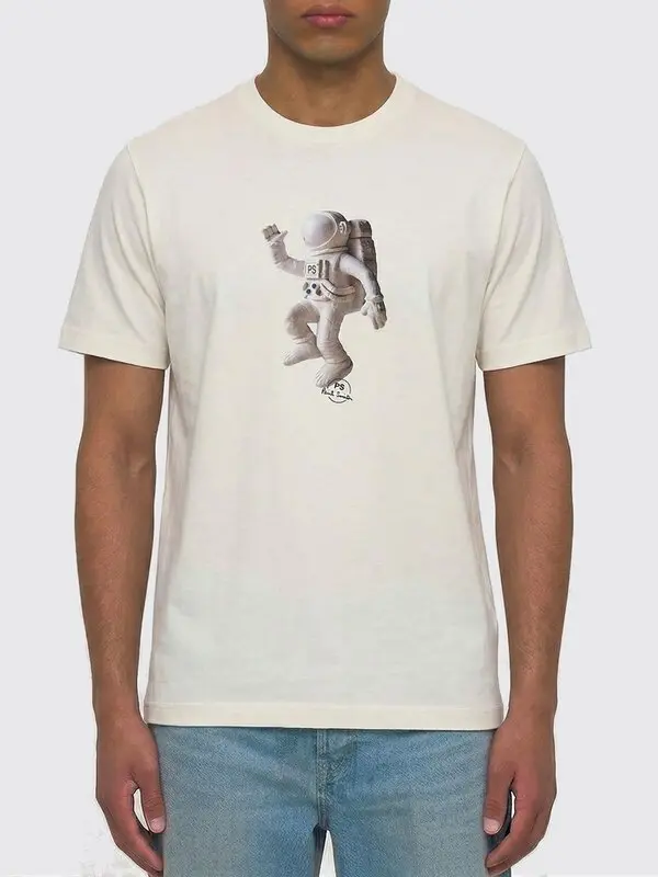 Paul Smith Printed Cotton T-shirt - White