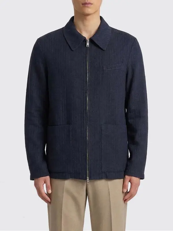 Barena Venezia Zip Up Jacket - Blue