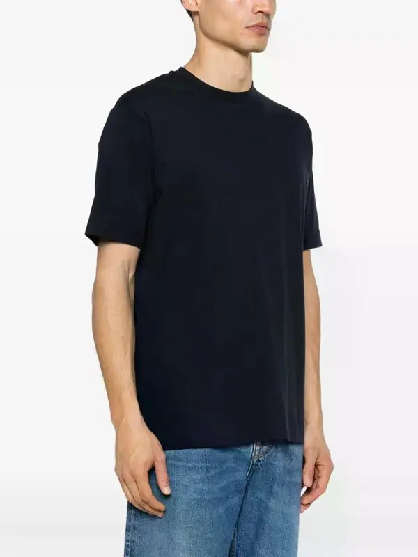 MAZZARELLI Round-neck T-shirt - Blue