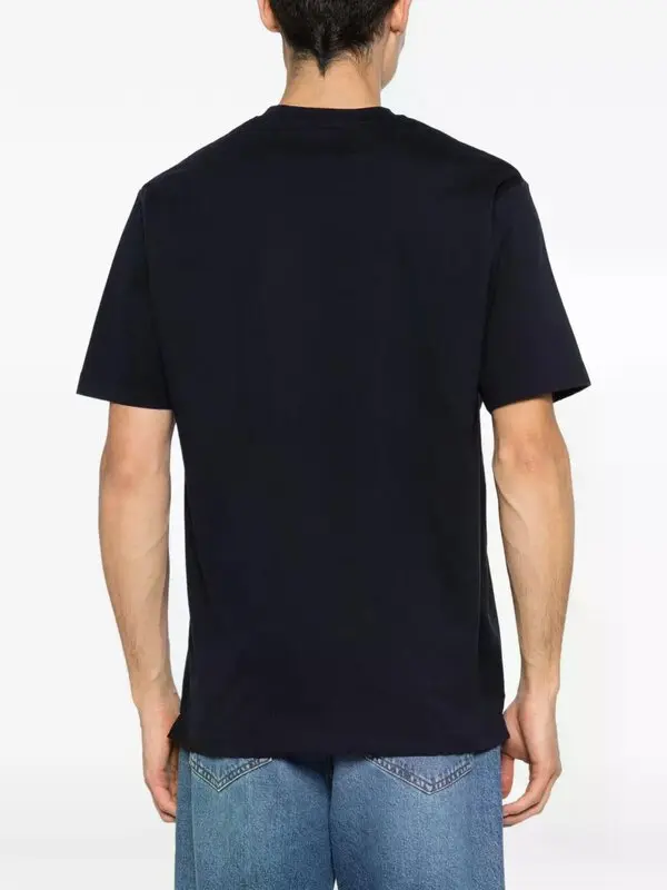 MAZZARELLI Round-neck T-shirt - Blue