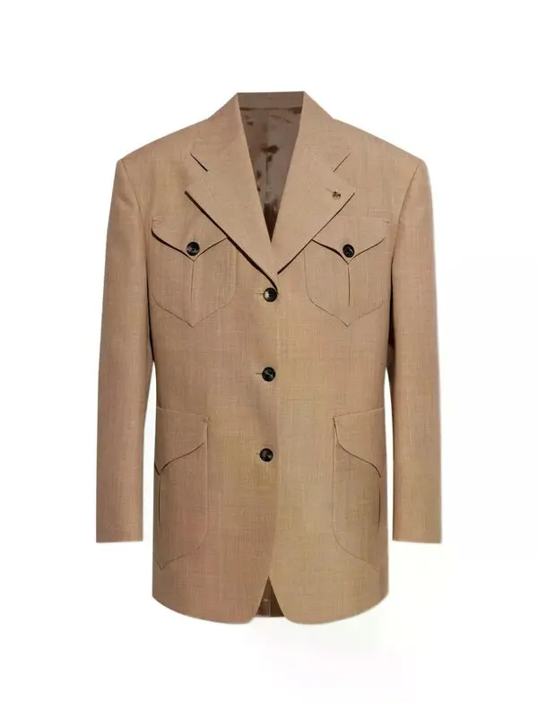 Versace Buttoned Pocket Jacket