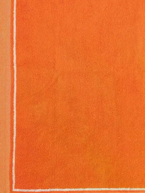 Versace Logo-detail Towel - Orange