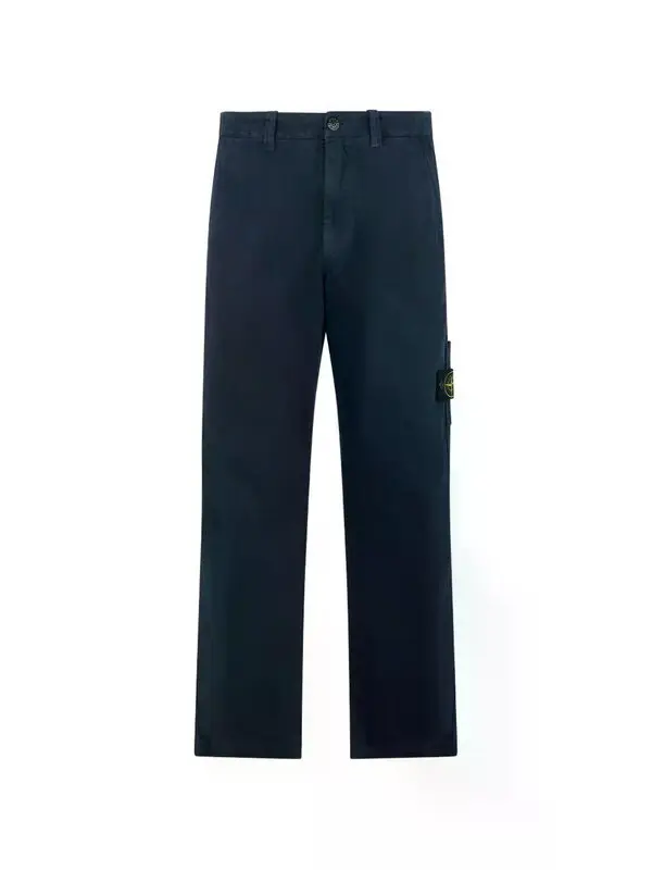 Stone Island Logo Patch Trousers