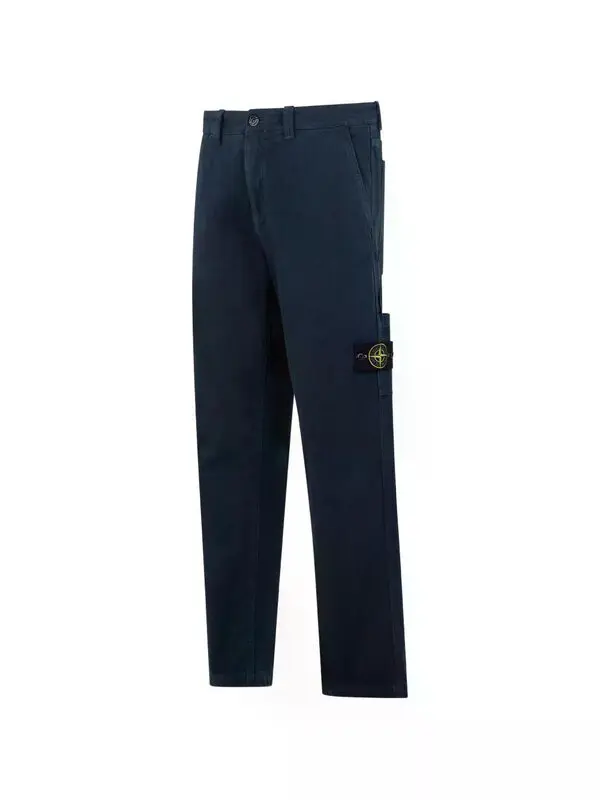 Stone Island Logo Patch Trousers