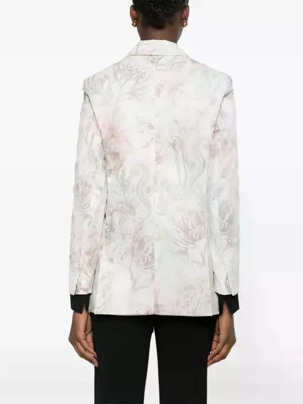 Max Mara Floral Print Blazer