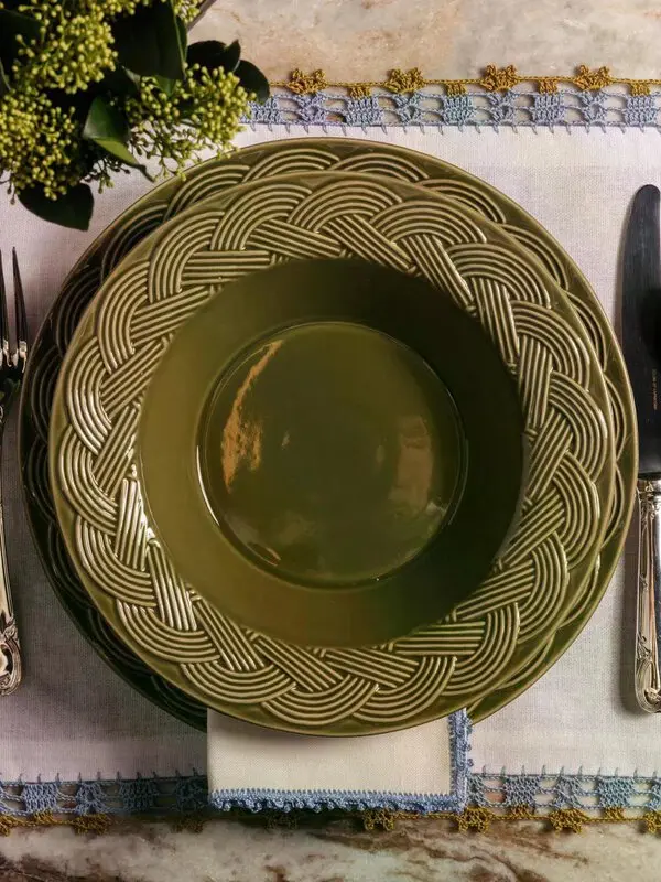 HOUSE OF CAPRICORN Ceramic Soup Plate