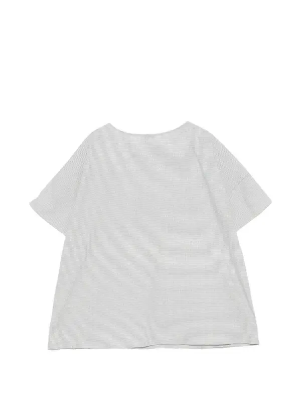 Apuntob Checked Top - Neutrals