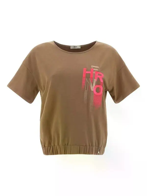Herno Logo Crew-neck Top