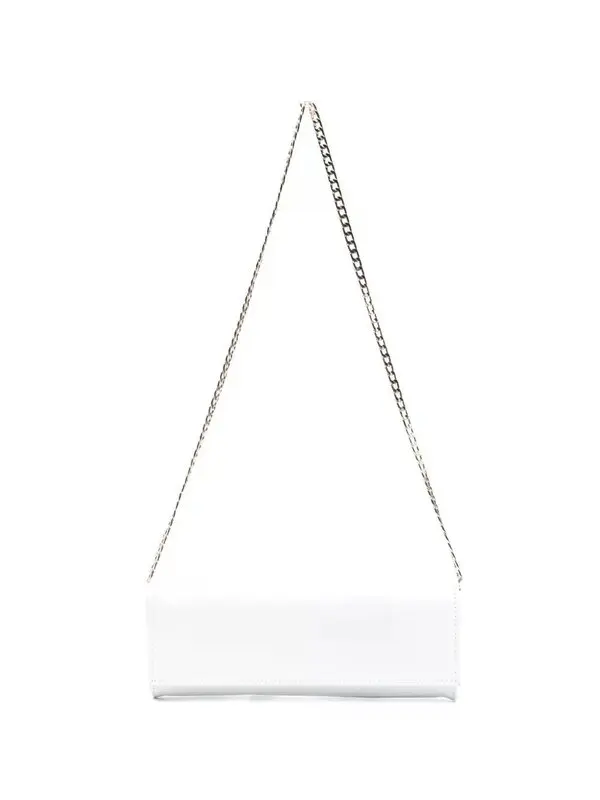 CASTAGNA Chain-strap Clutch - White