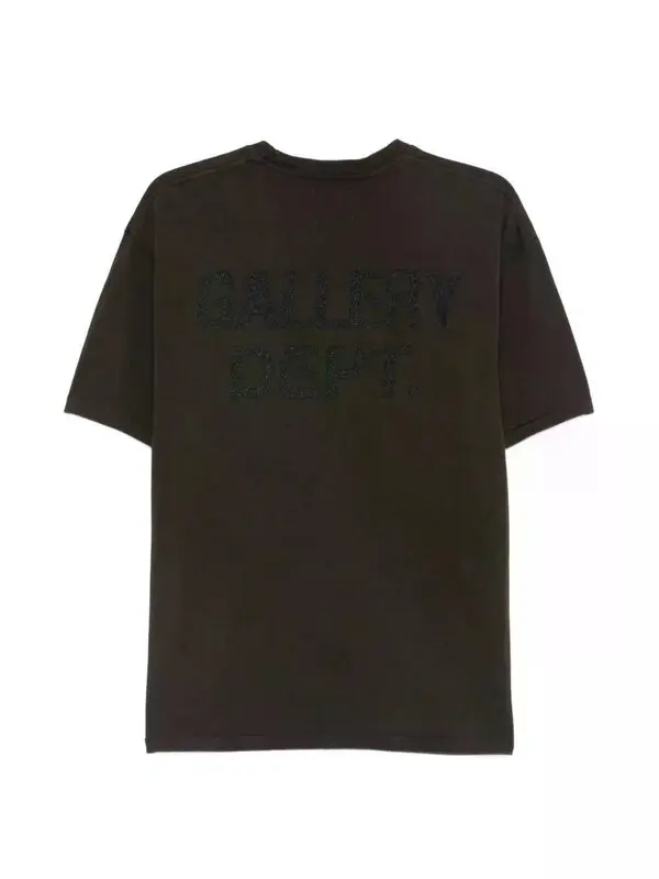 GALLERY DEPT. Logo Detail Short Sleeve T-shirt - Green