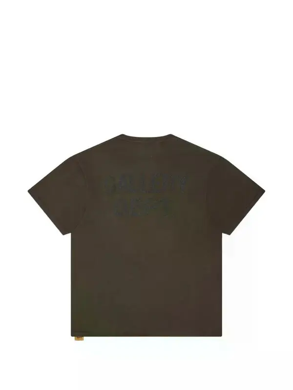 GALLERY DEPT. Logo Detail Short Sleeve T-shirt - Green