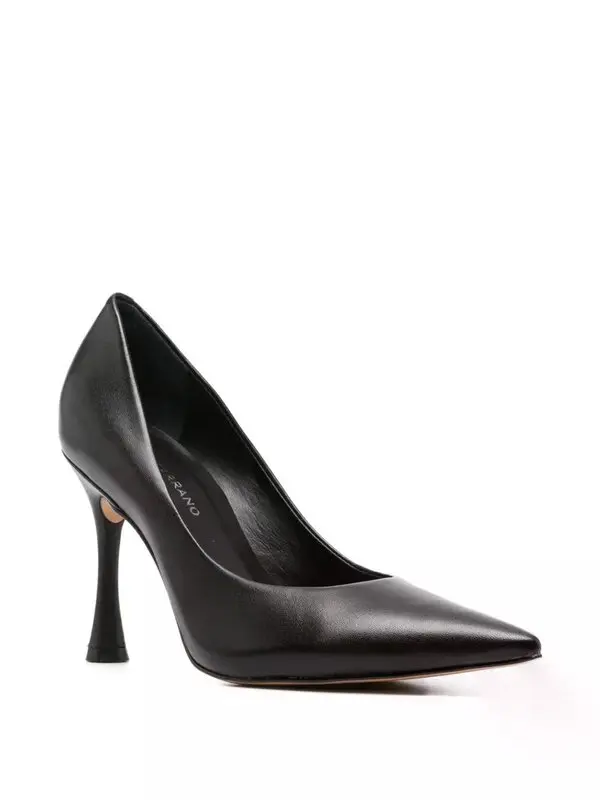 ANDREA CARRANO Pointed-toe Pumps - Black