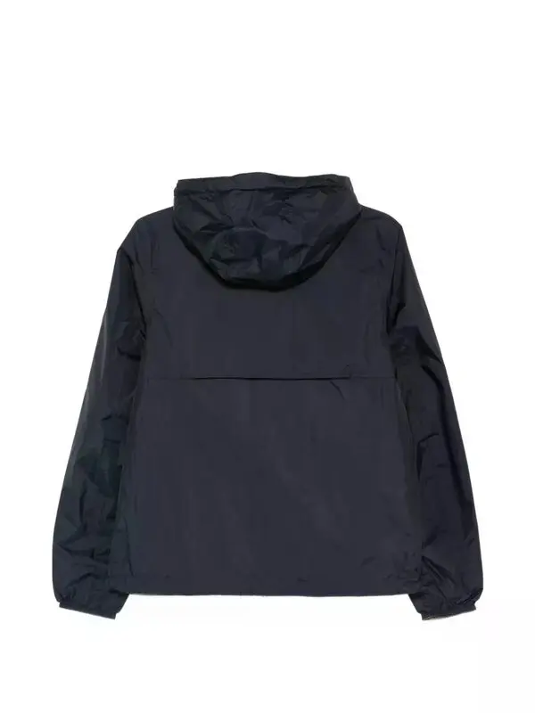 K-WAY Hooded Zip Jacket - Blue