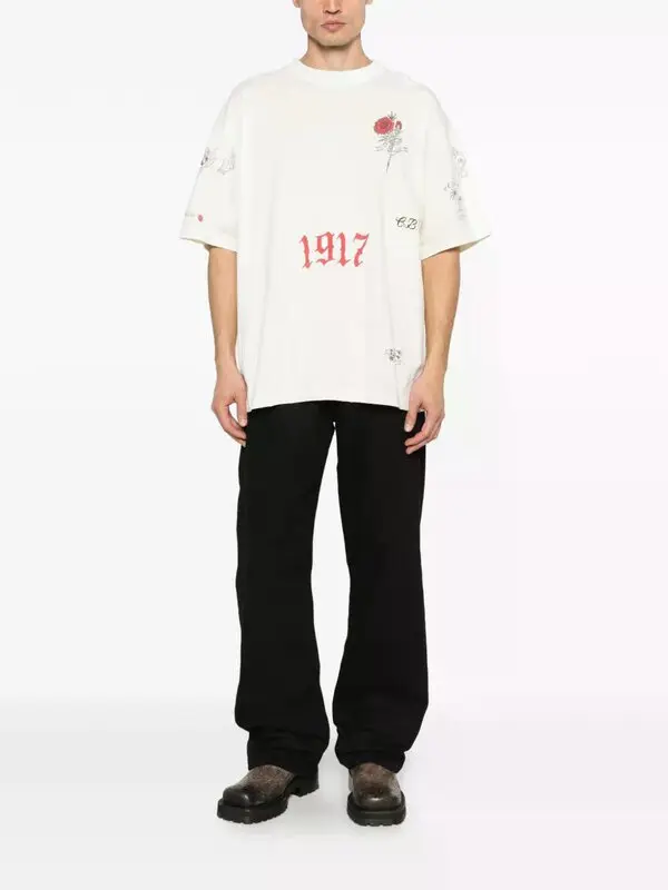 Balenciaga Tattoo Medium Fit T-shirt