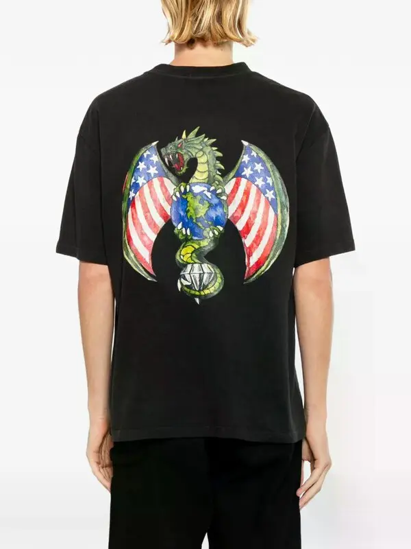 MELT Dragon-print T-shirt