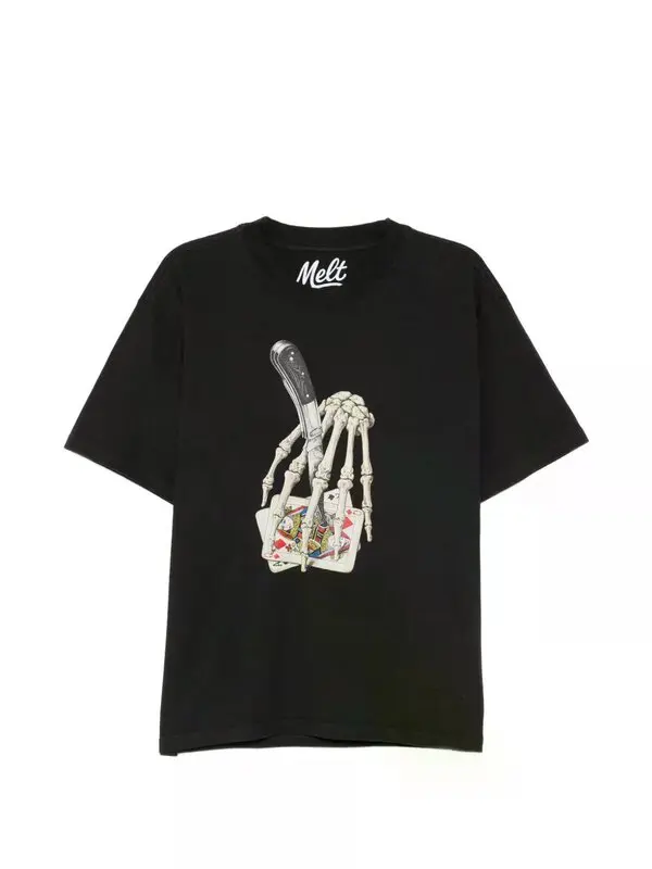 MELT Poker-print T-shirt