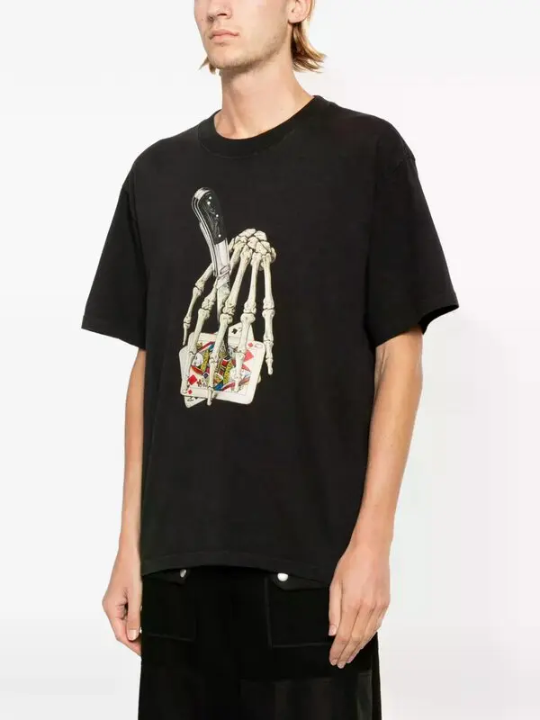 MELT Poker-print T-shirt