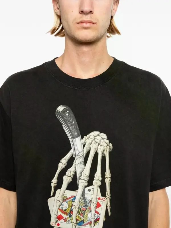 MELT Poker-print T-shirt